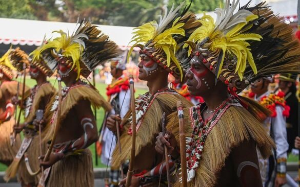 The Yali Tribe Is One Of The Major Tribes Living In The Papua Mountains ...